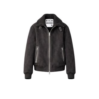 John Richmond Veste Bomber Uma26014Mt - Homme - Vestes - Noir - Taille: XL