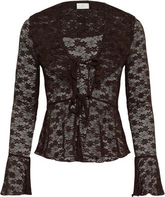 Kaffe Blusen & Hemden - - Blouses & Shirts - Damen - Braun - S
