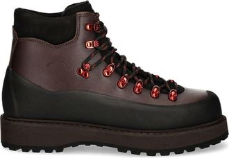 Diemme Stiefeletten mit Logo-Prägung - Rot