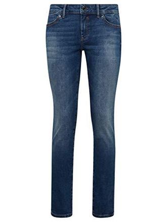 Mavi Lindy Jeans, Glam brossé foncé, 27/32 Femme