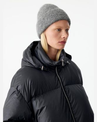 Arket Beanie Aus Alpakawollmischung -Grau