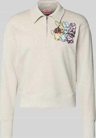 Kenzo Pullover mit Pailettenbesatz