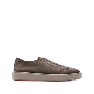 Santoni Homme, Chaussures, Brun, Taille: 43 EU Style Baskets Moderne