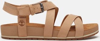 Timberland Malibu Waves Sandale mit Fersenriemen f&uuml;r Damen in Beige, Damen, Beige, Gr&ouml;&szlig;e