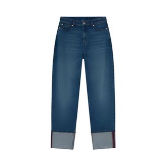 Halfboy Medium Blue Boyfriend Jeans - - Jeans - Damen - Blau - W30