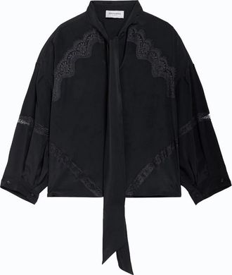 Ermanno Scervino Bluse - Schwarz