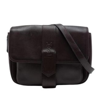 Saint Laurent Pre-owned Vintage Umh&auml;ngetasche - - Pre-owned - Damen - Braun - ONE SIZE