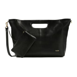 Kazar Femme, Sacs, Noir, Taille: ONE Size Grand sac en cuir avec pochette