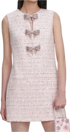 Self Portrait Femme, Robes, Rose, Taille: 36 FR Ss26179Sppink