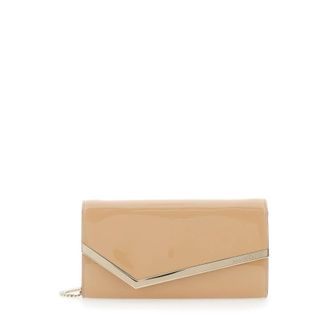 Jimmy Choo London Emmie Clutch - - Bags - Damen - Beige - ONE SIZE