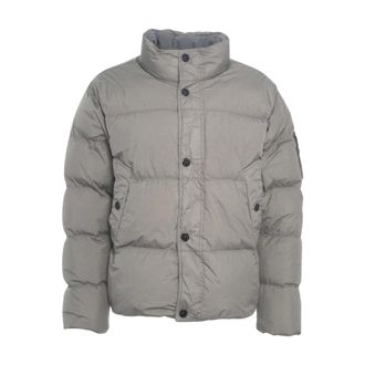 Stone Island Veste Matelass&eacute;e Grigio Aw25 - Homme - Vestes - Gris - Taille: XL
