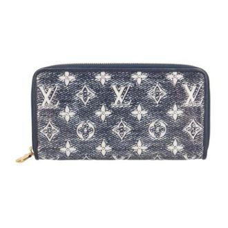 Louis Vuitton unisex, Pre-owned, Bleu, Taille: ONE Size Portefeuille long vintage Monogram doccasion