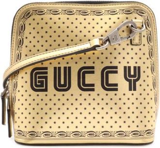 Gucci Sac bandouli&egrave;re vintage Pre-owned - Femme - Pre-owned - Jaune - Taille: ONE Size