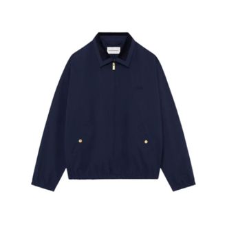 Dr&ocirc;le de Monsieur Homme, Vestes, Bleu, Taille: L Blouson Bomber L&eacute;ger
