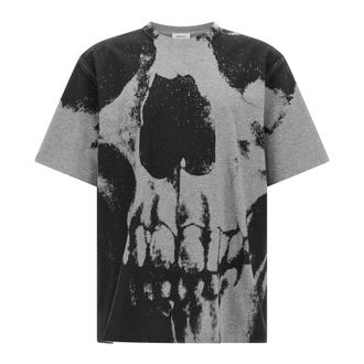 Alexander McQueen Skull T-shirt - - Tops - Herren - Mehrfarbig - S