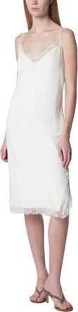 R&oacute;he Femme, Robes, Beige, Taille: 38 FR Lace Slip Dress