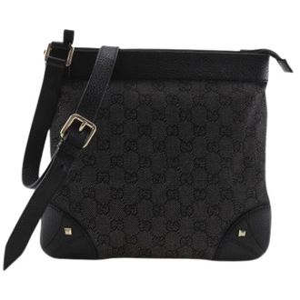 Gucci Pre-owned GG Canvas Schultertasche - - Pre-owned - Damen - Schwarzk - ONE SIZE