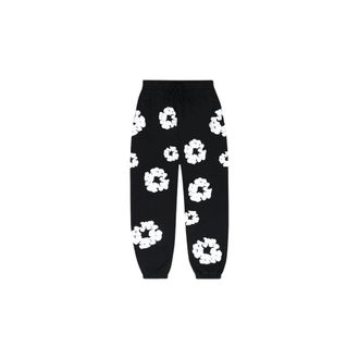 Denim Tears The Cotton Wreath Sweatpants - - Trousers - Herren - Schwarzk - XL