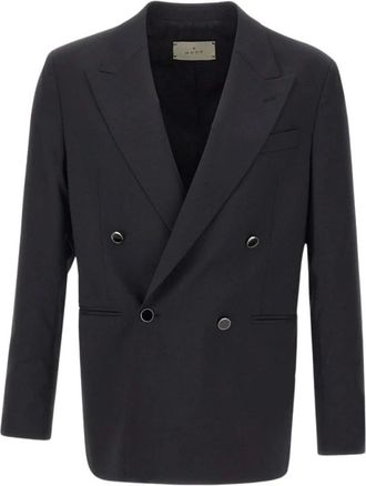 Manuel Ritz Homme, Costumes, Noir, Taille: M Blazer Crois&eacute;