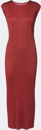 Pleats Please Issey Miyake Robe midi Monthly Colors: September