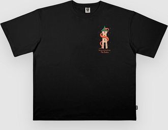 THE DUDES European Fantasy Tower Classic Oversize T-Shirt black