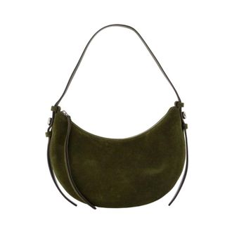Tory Burch Sac port&eacute; &eacute;paule Romy Demi-Lune - Femme - Sacs - Brun - Taille: ONE Size