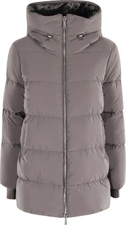 Moorer Femme, Vestes, Brun, Taille: 38 FR Cocoa Veste Carinthia Os avec Capuche
