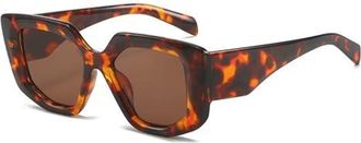 Generic Lunettes De Soleil D&eacute;coratives &Agrave; Monture Large For Homme Et Femme, Id&eacute;ales For Les Vacances Ou D&eacute;placements En Ext&eacute;rieur(Multi-colored)