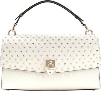 Guess Femme, Sacs, Blanc, Taille: ONE Size Patsie Handbag