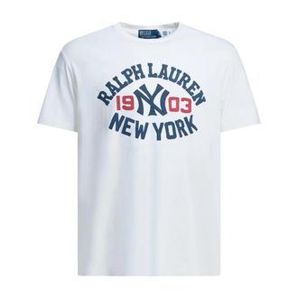Polo Ralph Lauren Yankees T-Shirt - - Tops - Herren - Wei&szlig; - XL