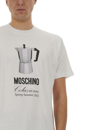 Moschino Breakfast T-Shirt - White