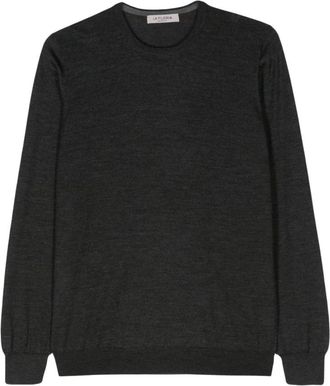 La Fileria Pullover aus Schurwolle - - Knitwear - Herren - Grau - 4XL