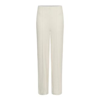 Soaked In Luxury Straight Leg Hose - - Trousers - Damen - Wei&szlig; - L