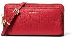 Michael Kors LG CONTINENTAL XBODY CRIMSON