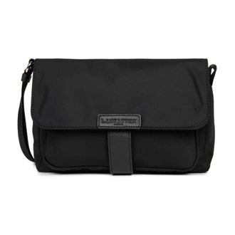 Lancaster Femme, Sacs, Noir, Taille: ONE Size Sac Bandouli&egrave;re &agrave; Rabat avec Poches