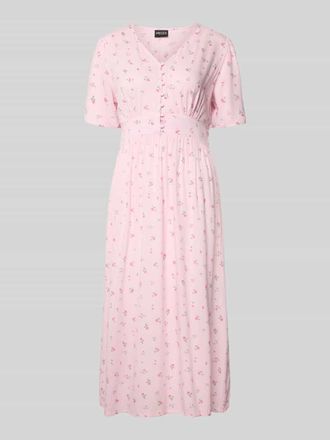 Pieces A-Linien Midikleid aus reiner Viskose Modell TALA