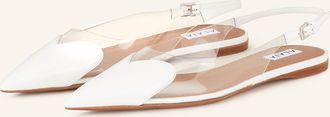 Alaia Alaïa Slingballerinas weiss