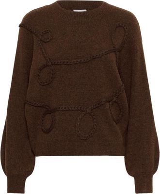 Saint Tropez Strickware - - Knitwear - Damen - Braun - M