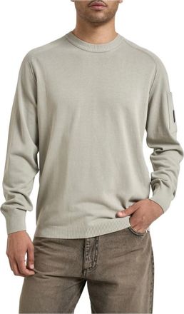 C.P. Company C.p. Company, Homme, Pulls, Gris, Taille: 2XL Maille Ras du Cou