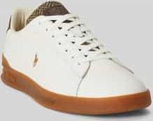 Polo Ralph Lauren Sneaker mit Kontrastsohle aus Rindsnappa
