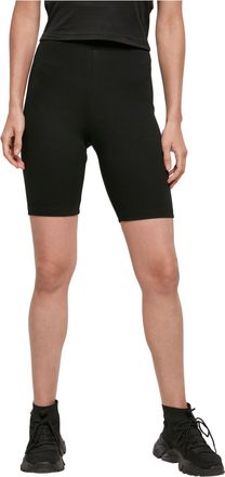 Build Your Brand Damen Radlerhose Ladies High Waist Cycle Shorts, Farbe Black, Größe 4XL