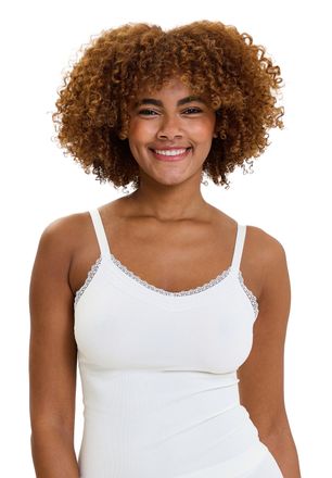 Sans Complexe Damen Agathe 50lag98 Caraco ohne Gestell, elfenbeinfarben, M