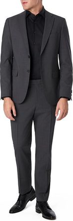 HUGO BOSS Herren Anzug grau Slim Fit