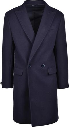 Daniele Alessandrini Homme, Manteaux, Bleu, Taille: L Cappotto