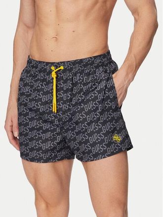 Guess Badeshorts F6GT12 WG2A2 Schwarz Regular Fit