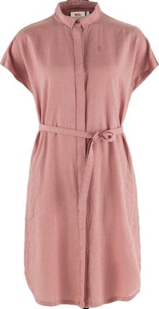 Fj&auml;llr&auml;ven Damen &Ouml;vik Hemp Dress T-Shirt, Dusty Rose, S