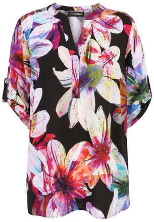 Doris Streich Klassische Bluse mit Allover-Muster