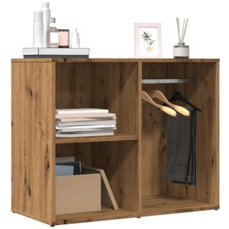 vidaXL Vidaxl - Armoire de dressing ch&ecirc;ne artisanal 80x40x65 cm bois ing&eacute;nierie