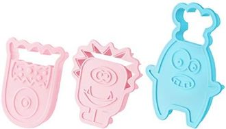 Zenker 42878 Ausstecher-Set Monster, Patisserie