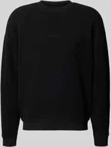 HUGO BOSS Regular Fit Sweatshirt aus reiner Baumwolle Modell DAFFLYN